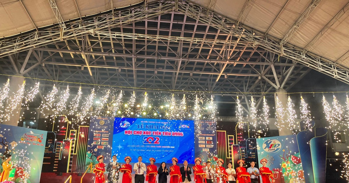 Tưng bừng khuyến mãi tại hội chợ tiêu dùng ở TP.HCM | Báo Pháp Luật TP ...