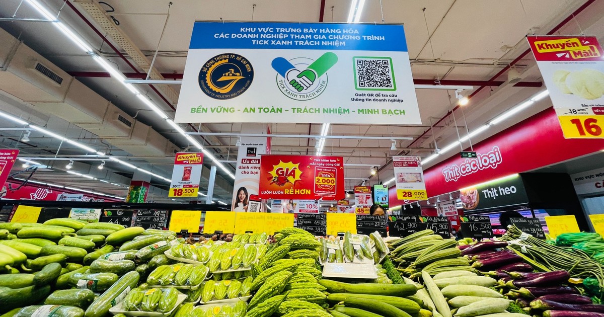 12 siêu thị bắt tay 'Tick xanh trách nhiệm', gia cố niềm tin người tiêu ...