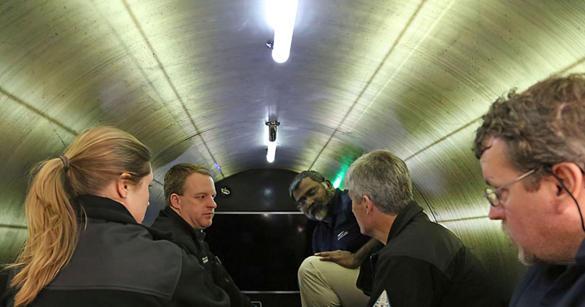 VIDEO: Bên trong tàu ngầm mất tích khi tham quan xác Titanic | Báo Pháp ...