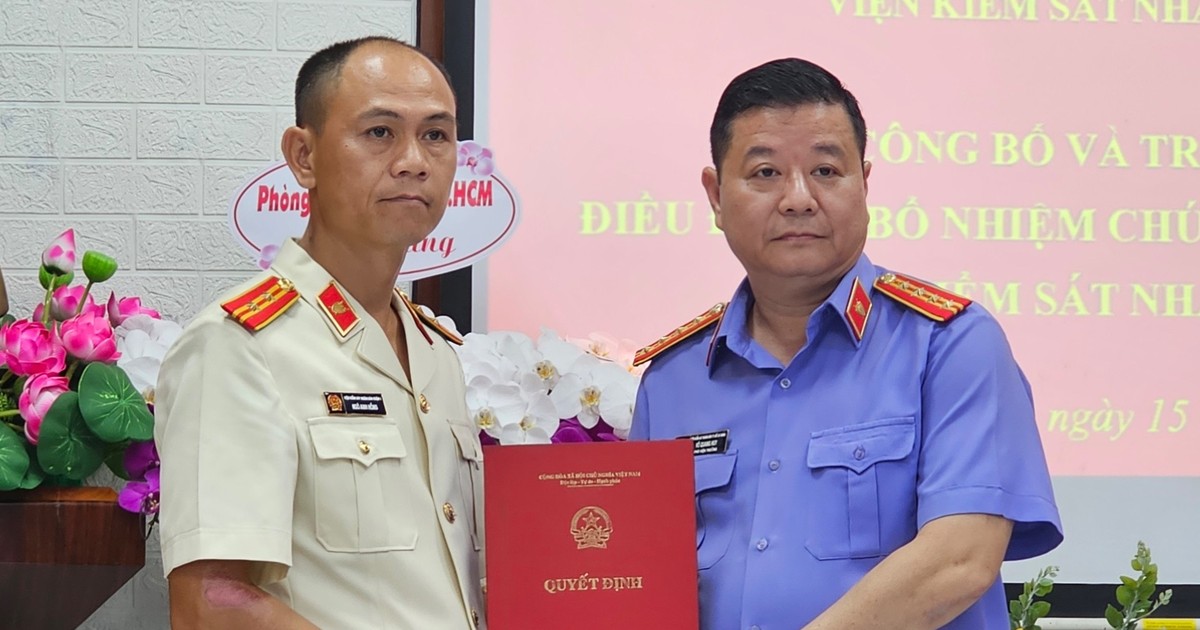 Ông Ngô Anh Hồng giữ chức Phó viện trưởng VKSND quận 12, TP.HCM | Báo Pháp Luật TP. Hồ Chí Minh