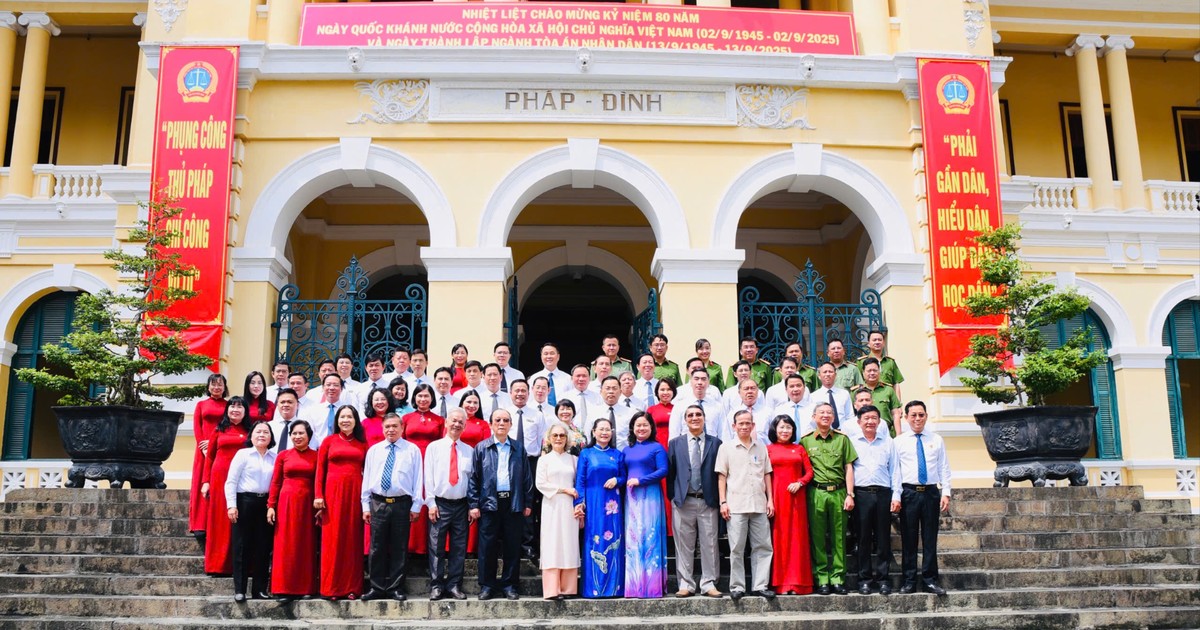 TAND TP.HCM tổ chức Lễ kỷ niệm 80 năm ngày thành lập Tòa án nhân dân ...