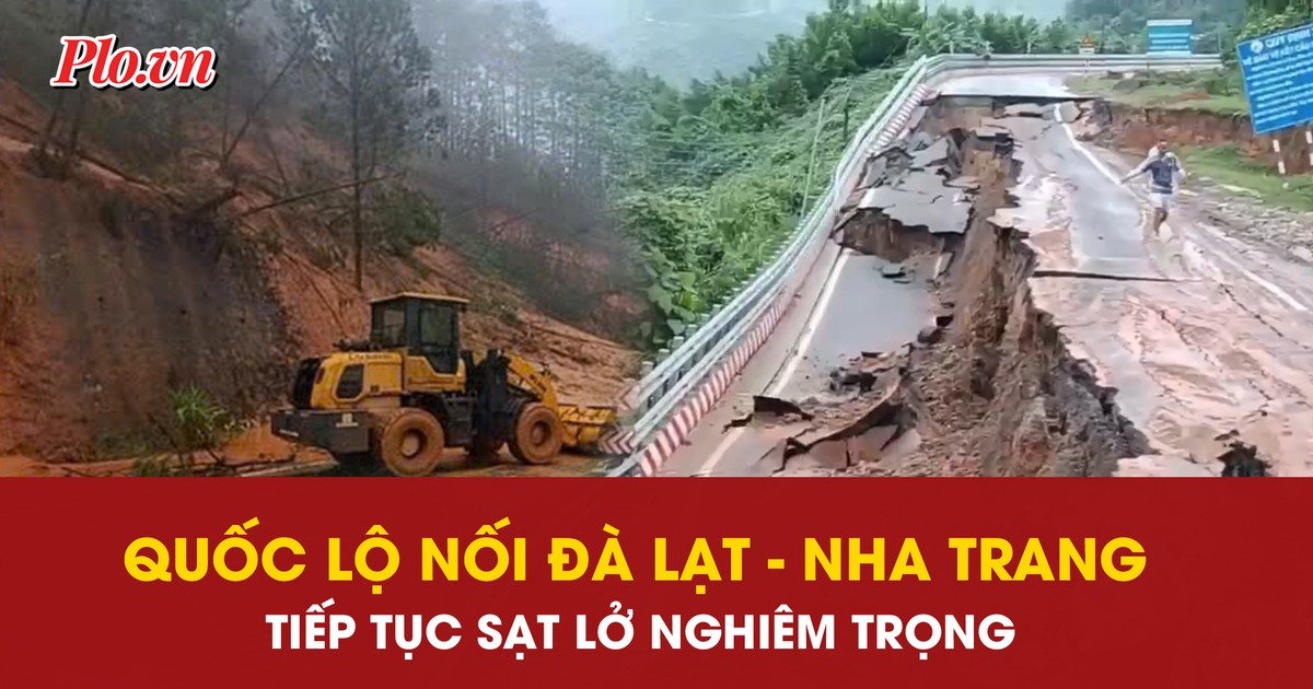 Cảnh sạt lở nghiêm trọng trên Quốc lộ 27C nối Đà Lạt – Nha Trang | Báo ...