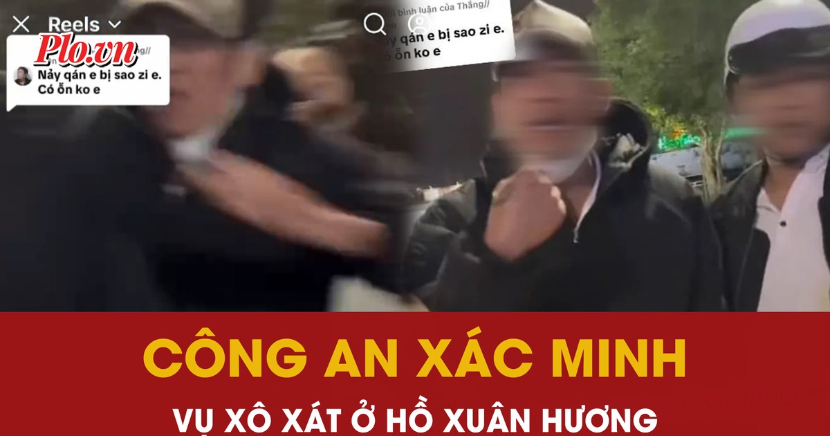 Công an xác minh vụ xô xát ở Hồ Xuân Hương, Đà Lạt | Báo Pháp Luật TP ...