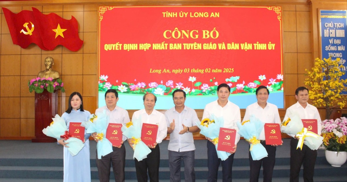Ông Hoàng Đình Cán làm Trưởng ban Tuyên giáo và Dân vận Tỉnh ủy Long An ...