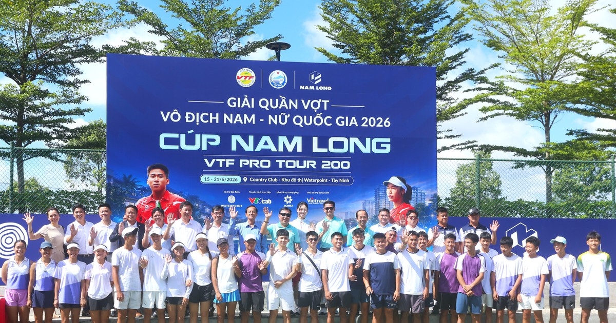 Hơn 100 tay vợt hội tụ tại VTF Pro Tour 200 – Cúp Nam Long 2026 | Báo ...
