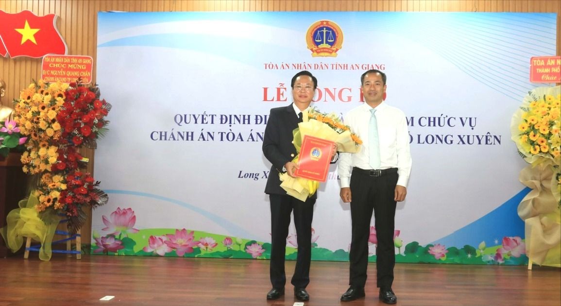 Chánh án TAND TP Châu Đốc làm Chánh án TAND TP Long Xuyên, An Giang ...