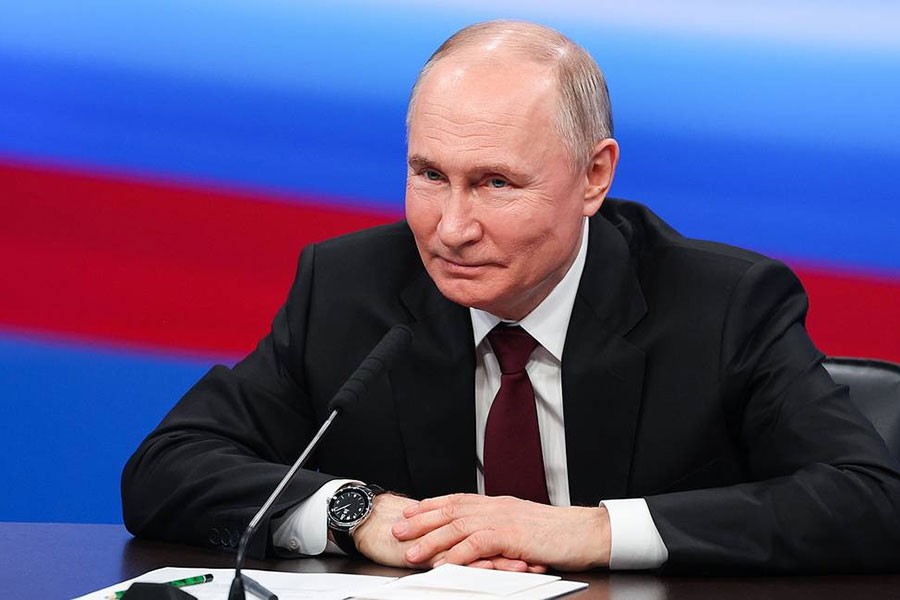 Ông Putin bàn về Ukraine sau khi thắng bầu cử tổng thống | Báo Pháp ...