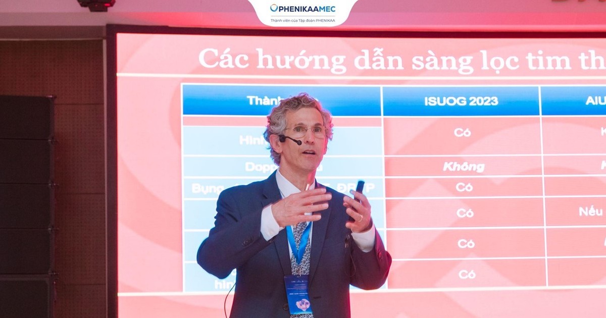 Hội thảo siêu âm tim thai: Nâng cao chẩn đoán và quản lý sau sinh | Báo ...