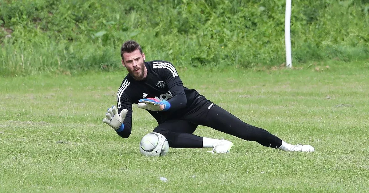 De Gea tập luyện trong màu áo MU, gửi thông điệp: ‘Tôi sẽ trở lại ...