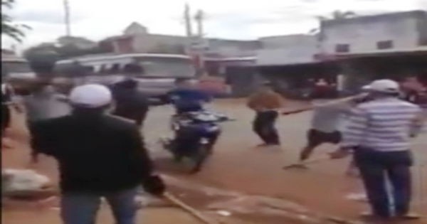 Xác định hai nhóm thanh niên chém nhau như phim