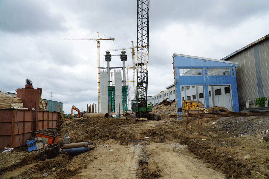 Dự án cầu Rạch Miễu 2 thi công đạt 50% tiến độ | Báo Pháp Luật TP. Hồ ...