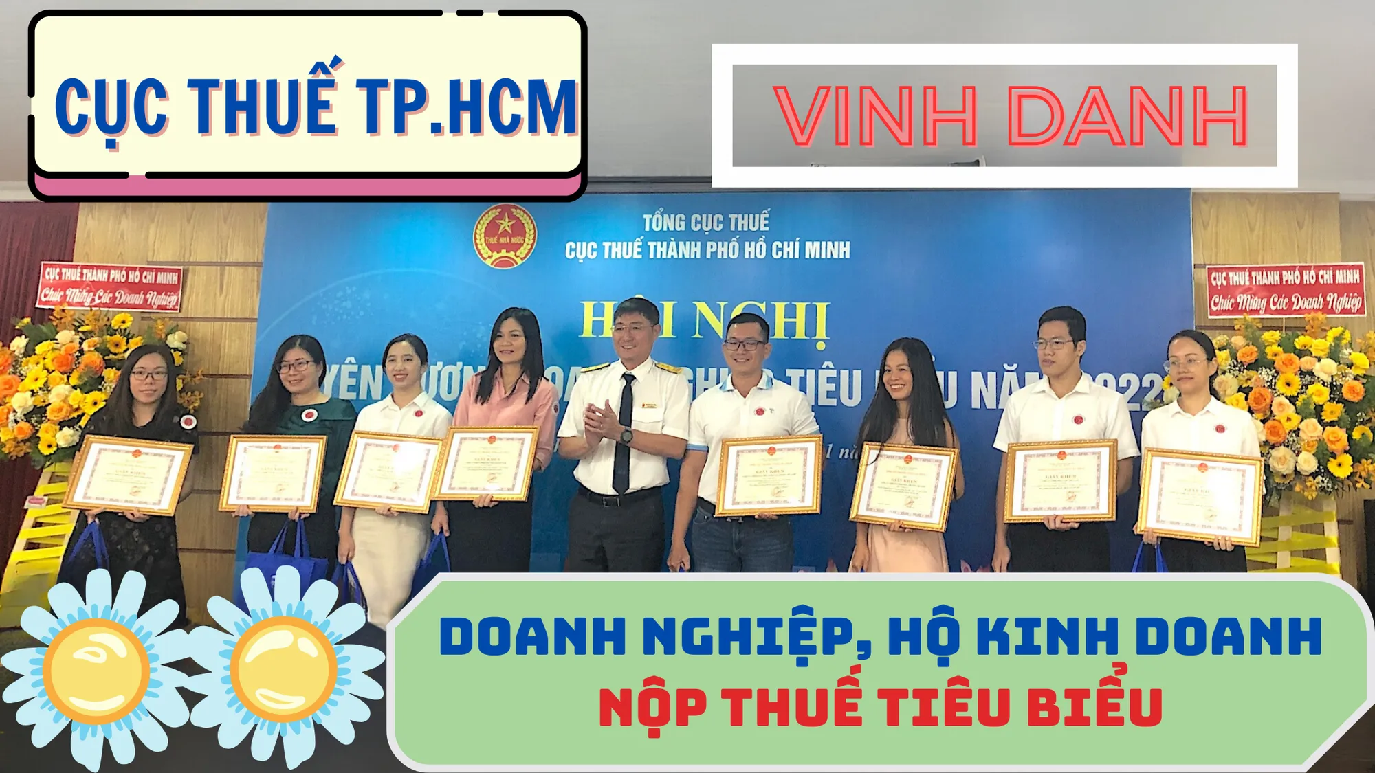 Vinh danh 50 doanh nghiệp, hộ kinh doanh nộp thuế ở TP.HCM | Báo Pháp Luật TP. Hồ Chí Minh