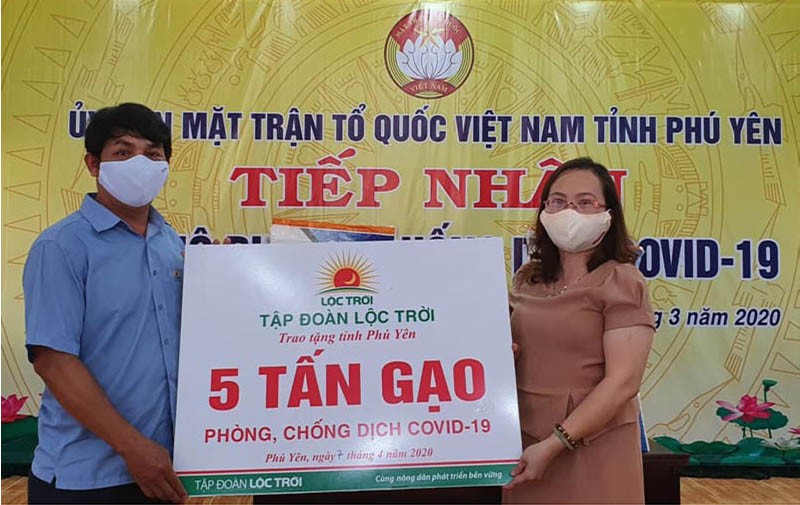 Tập đoàn Lộc Trời hỗ trợ 137 tấn gạo cho các khu cách ly - Tập Đoàn Lộc ...
